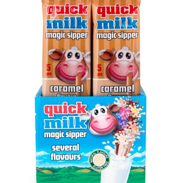 Quick Milk Trinkhalme – Auswahl 5 Sorten (je 100 St.) – MEHR-AN Shop